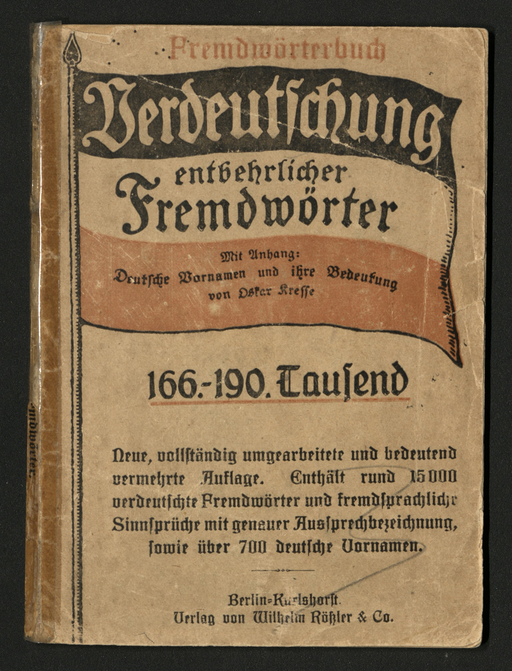 On the Transformation and Usage of the German Language since the 9th ...