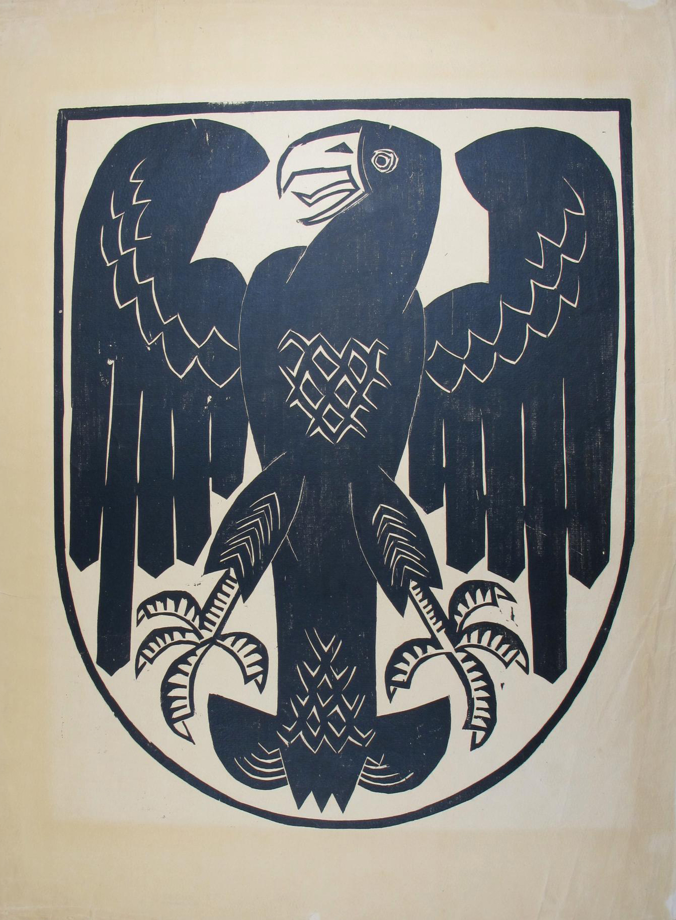 LeMO Objekt - Entwurf für den Reichsadler, 1920